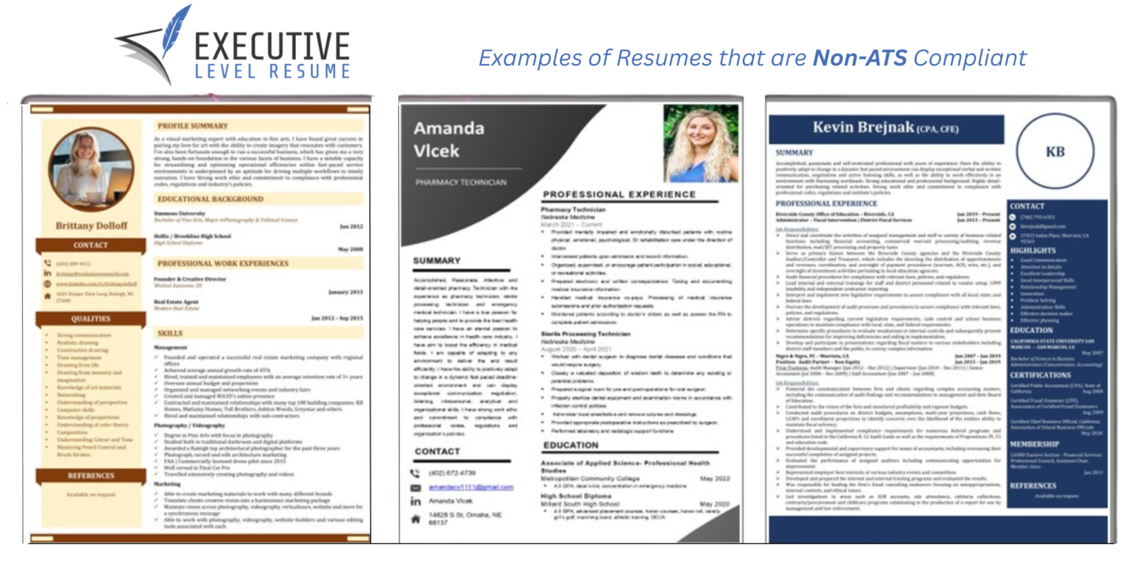 About Us - Executive Level Resume
