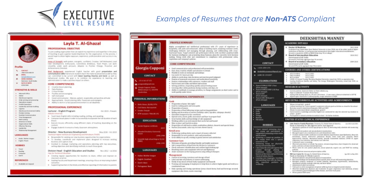 About Us - Executive Level Resume
